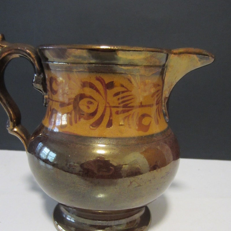 Lusterware Pitcher - Etsy