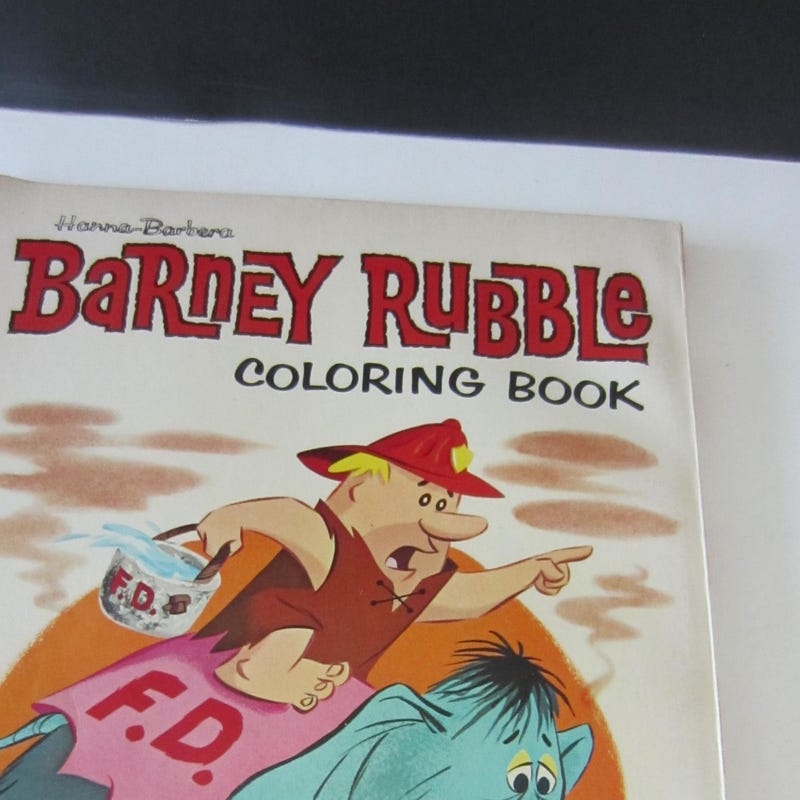 Barney Book - Etsy