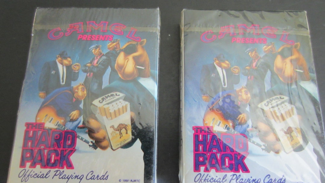 2 Decks CAMEL Playing Cards ***the Hard Pack Official Playing Cards ...