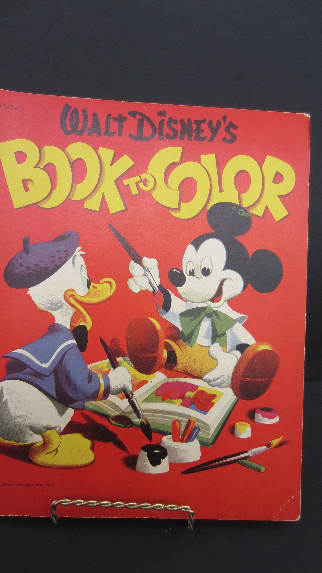 ORIGINAL 1949 WALT DISNEY'S Coloring Book*** Walt Disney Productions ...