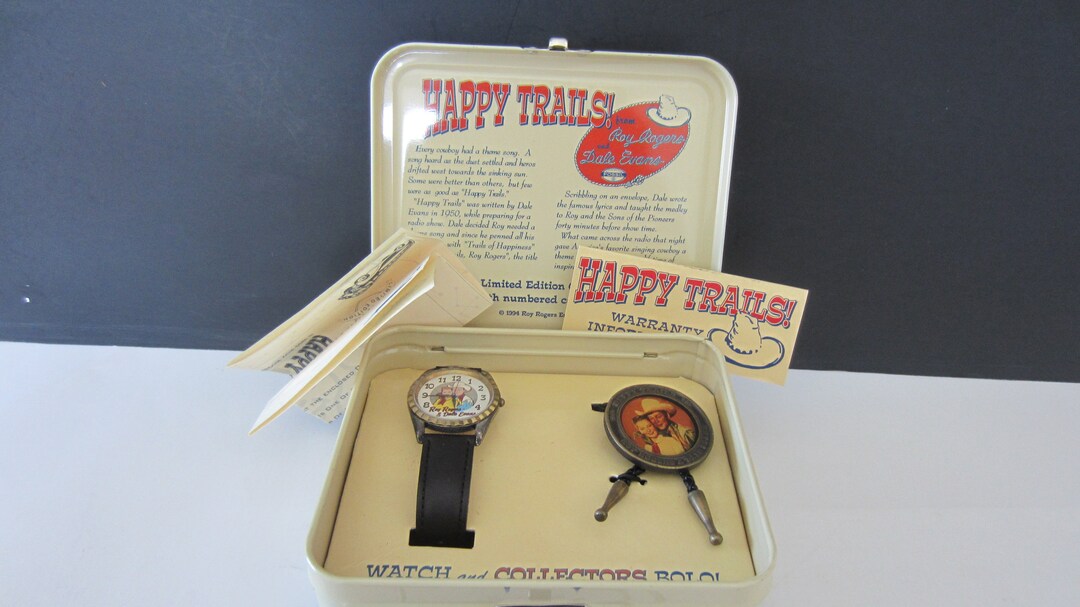 Happy Trails ROY ROGERS and Dale Evans FOSSIL Collectors - Etsy