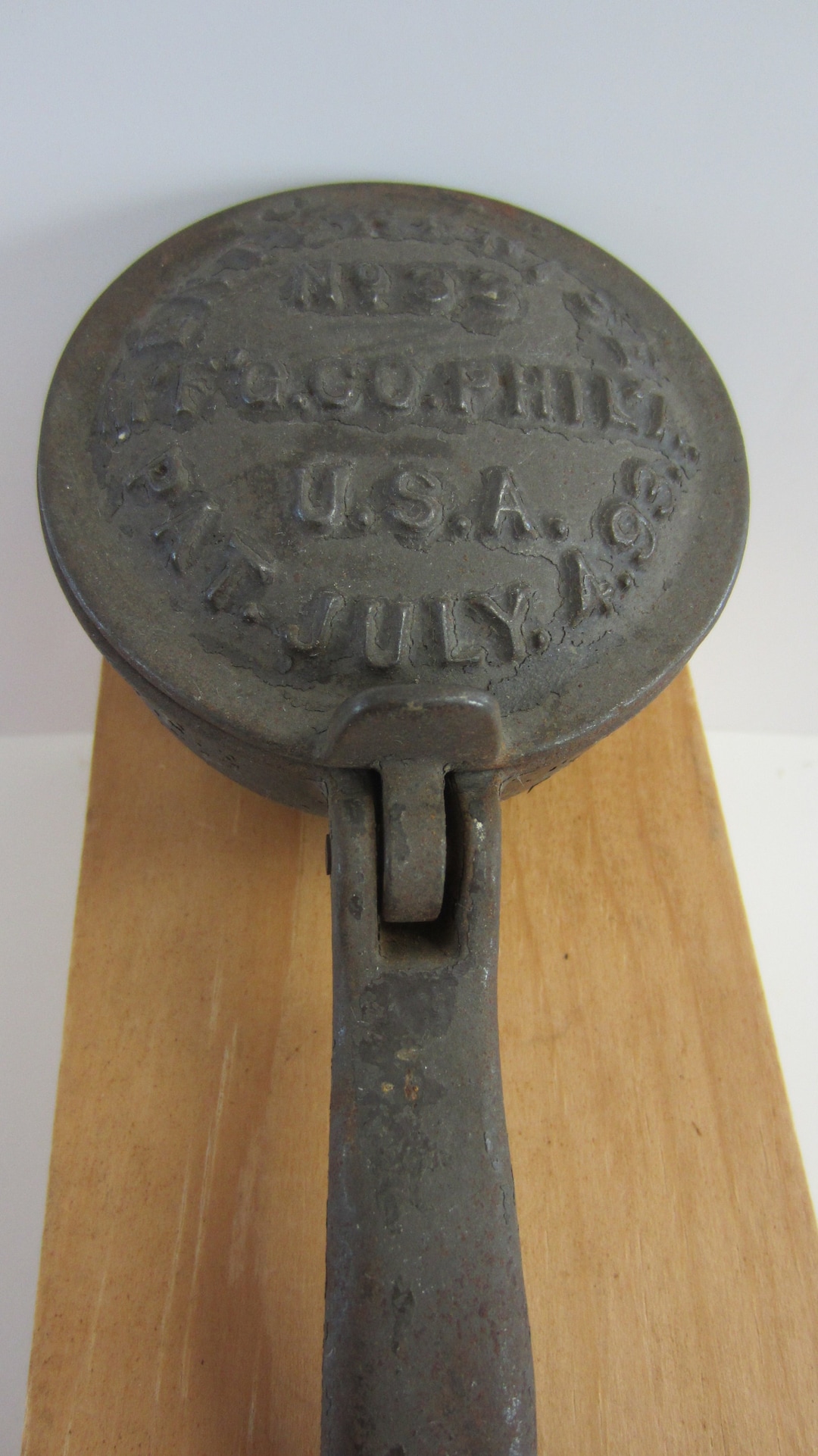 ENTERPRISE Cast Iron Ice Scraper* No. 33 * Pat. 1893** Ice Shaver ...