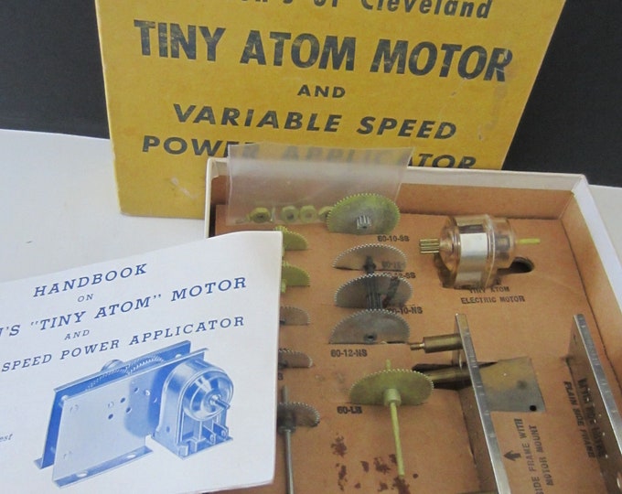 WILSON'S of CLEVELAND Tiny ATOM Motor & Variable Speed Power Applicator ...
