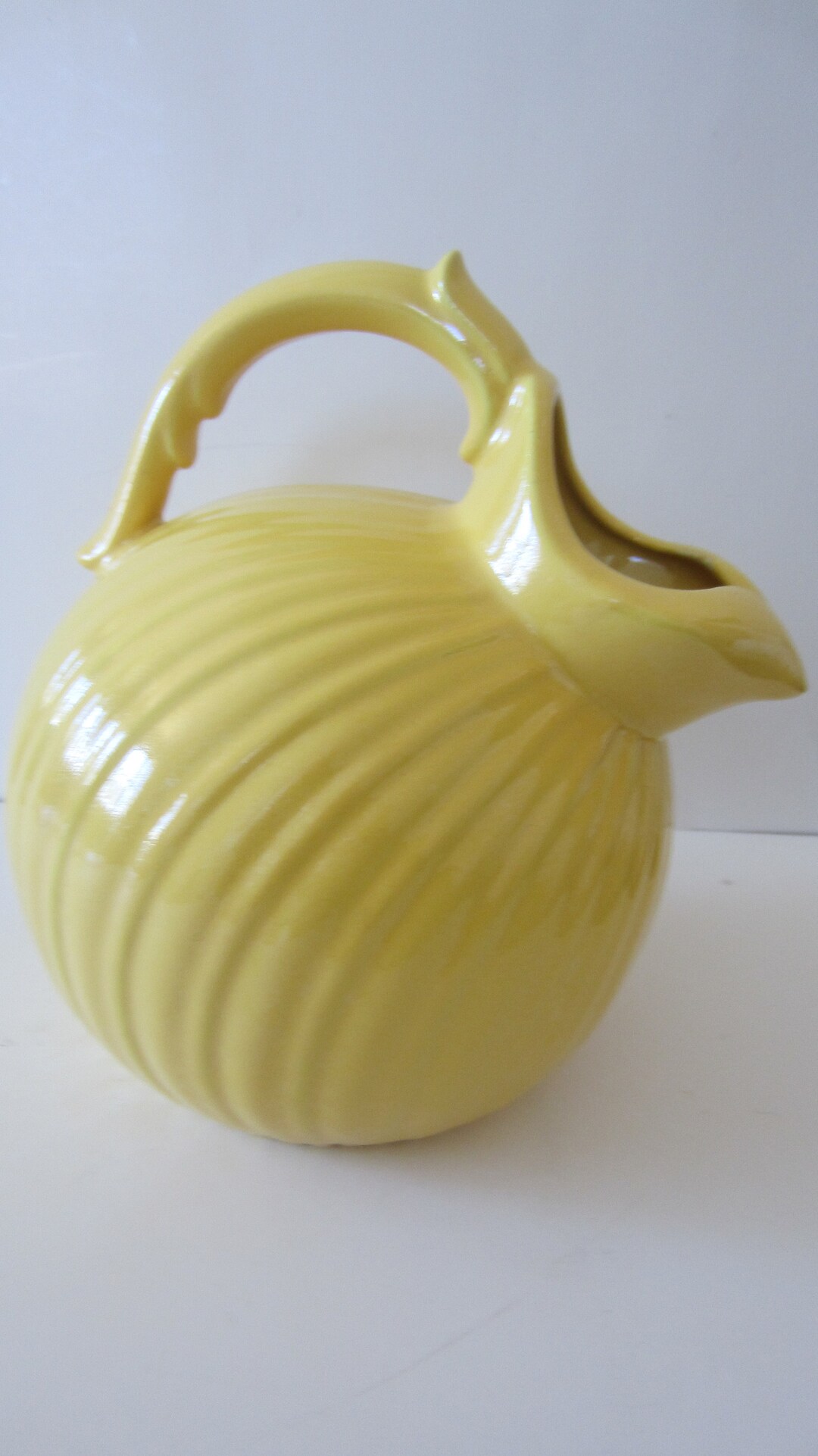 Stangl Colonial Persian Yellow Ball Pitcher** Tilt Jug **pitcher ...