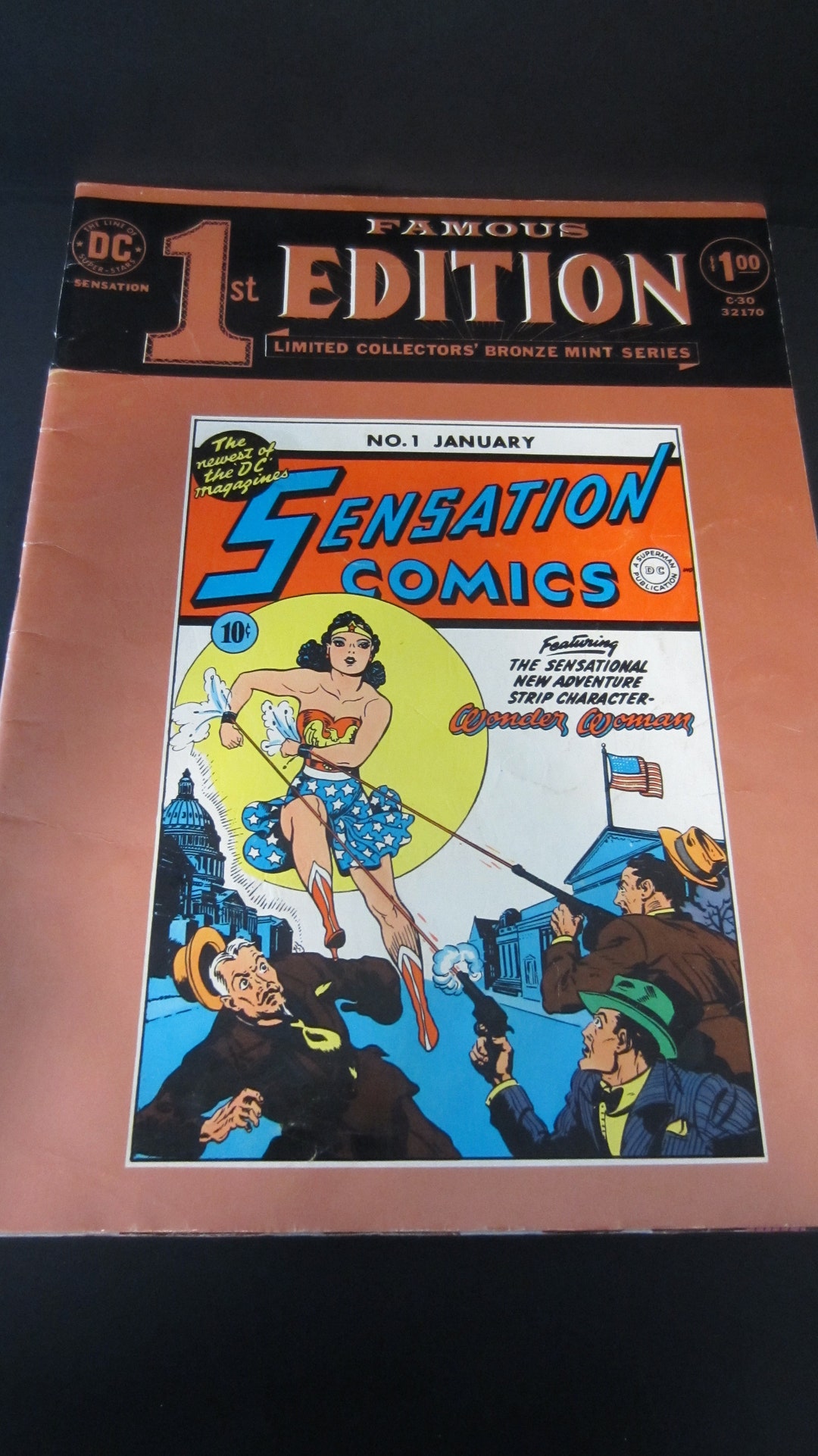 FAMOUS 1st. EDITION ** SENSATION Comics ** D C Oversized Comic* 1974 ...