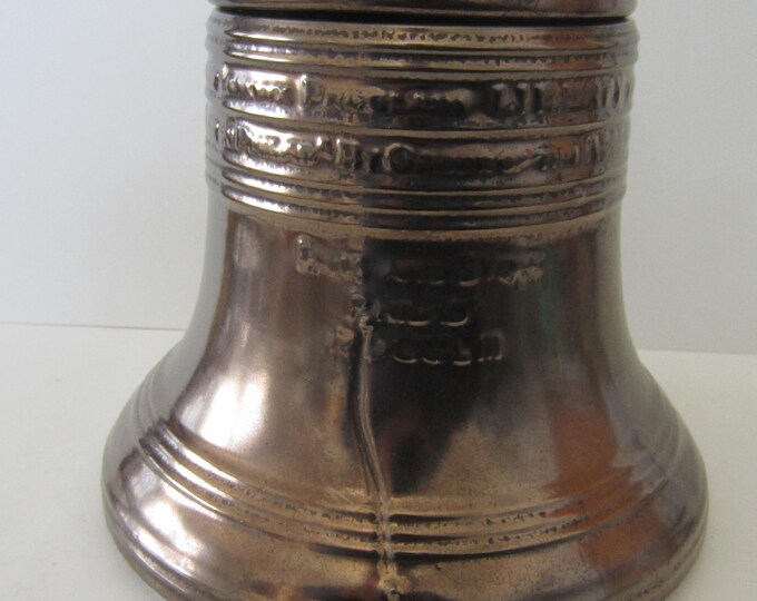 MCCOY Pottery LIBERTY BELL Cookie Jar* 1975 Ceramic Cookie Jar ...