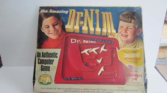DR. NIM the Amazing Dr. Nim Game Original Box 1966 ESR - Etsy