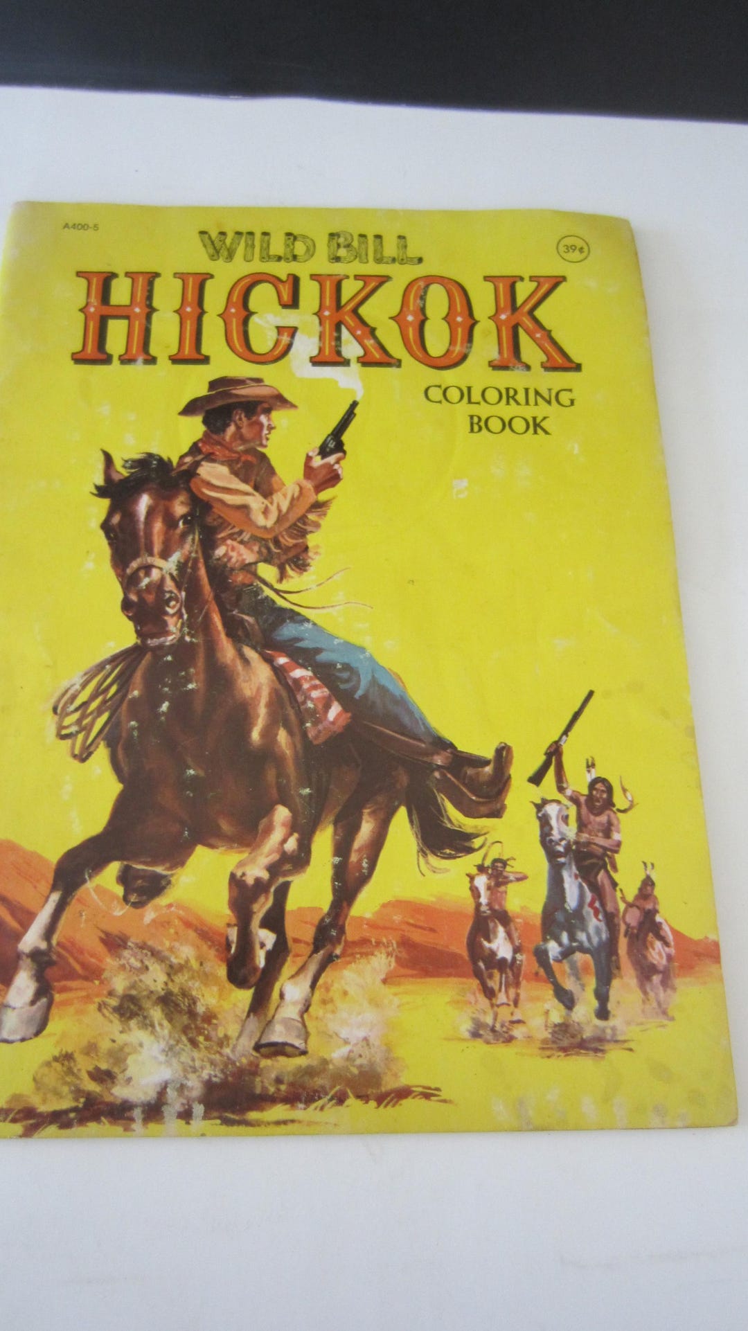 WILD BILL HICKOK Coloring Book*** Waldman Pub..** 1975 ** Great ...