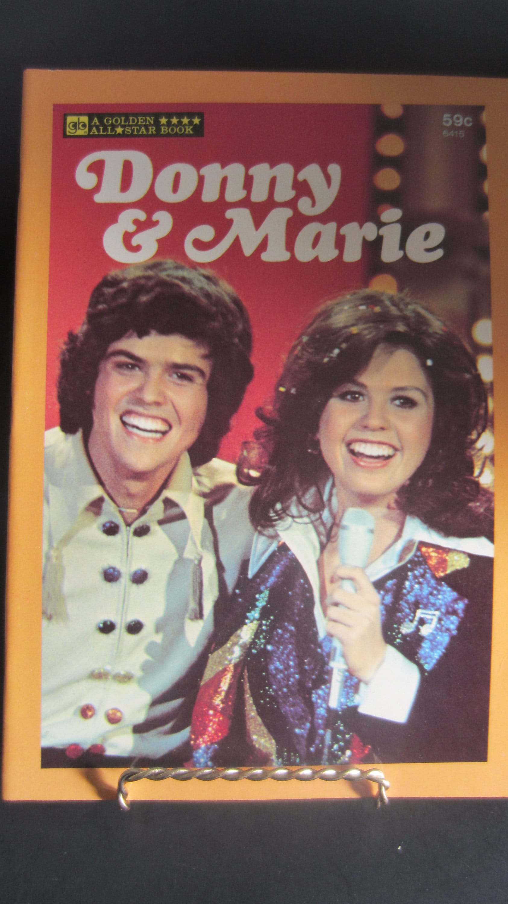 DONNY and MARIE Golden All Star Book *** Vintage Story Book 1977 ...