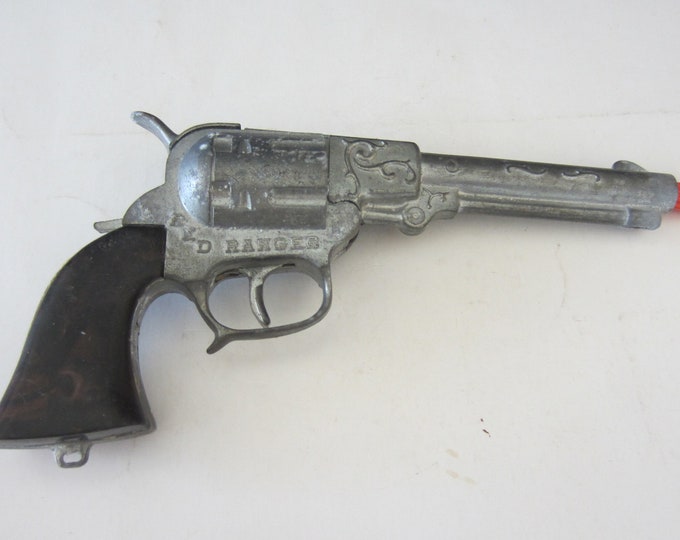 RED RANGER Vintage Metal and Plastic Cap Pistol * Wyandotte Toys ...