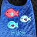 BOYS BABY Bib/boys Bib/royal Blue Fish Bib/fish Bib/fishing Bib/boys ...