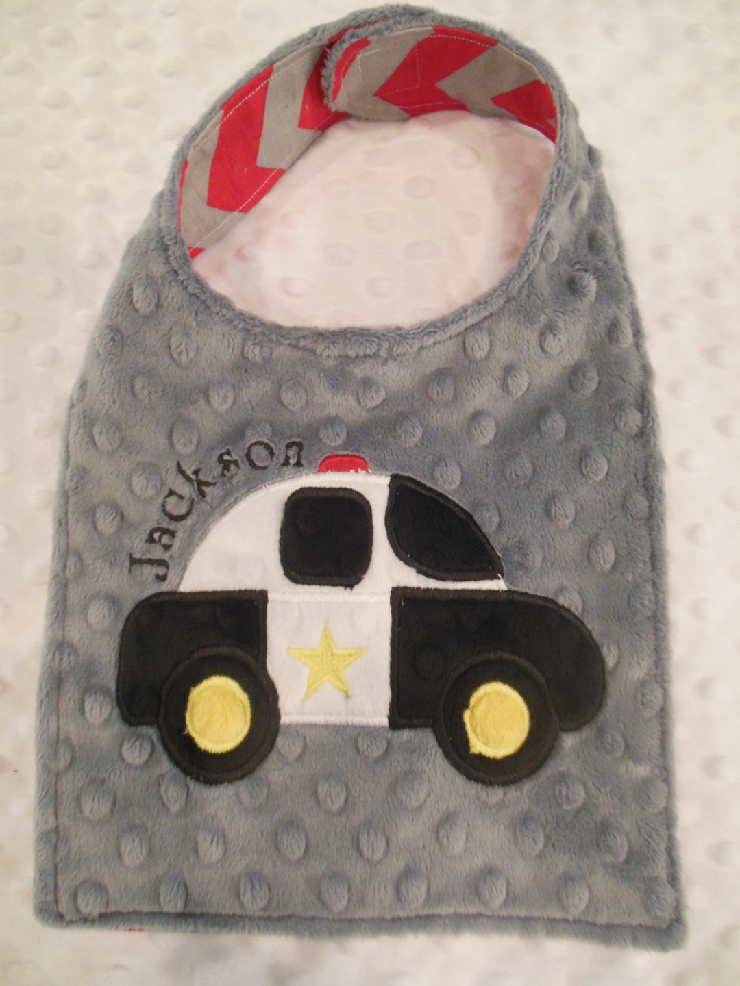 POLICE Bib/police Car/police Car Bib/boys Police Bib/police Car Baby ...