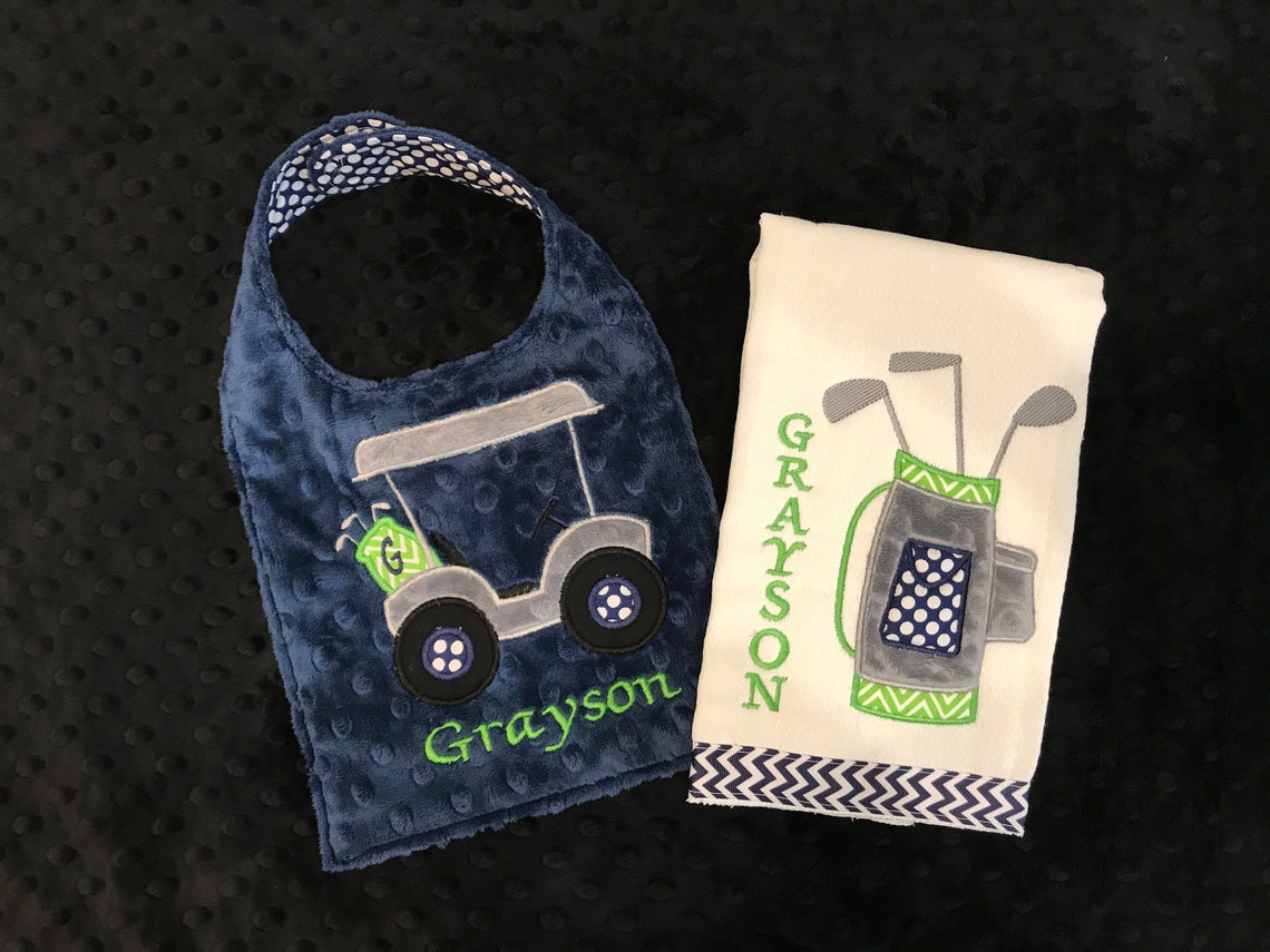 GOLF CART BIB set/golf bib/golf bib set/boys golf bib set/golf | Etsy