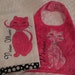 Kitty Burp and Bib Set/kitty/kitty Bib/kitty Burp/kitten/kitten Bib/cat ...