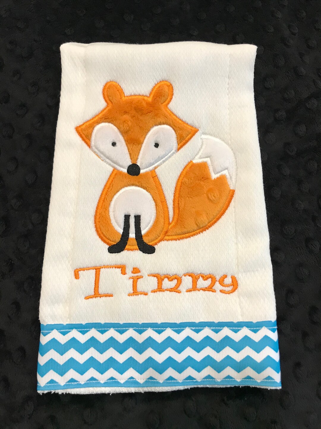 Fox Burp Cloth/woodland Burp Cloth/woodland Animals/woodland Fox/boys ...