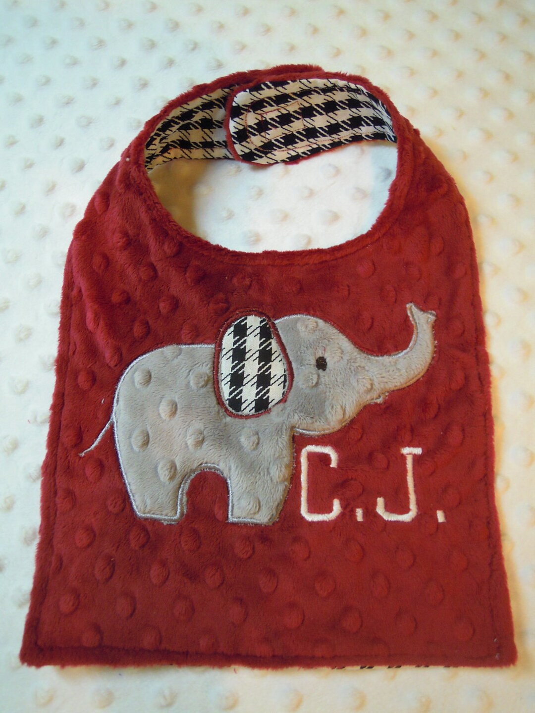 BAMA BIB/ALABAMA Bib/roll Tide/bama Elephant Bib/elephant Bib ...