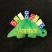 DINOSAUR Toy/dinosaur Loopy Toy/minky Toy/dinosaur/dino/stuffed ...