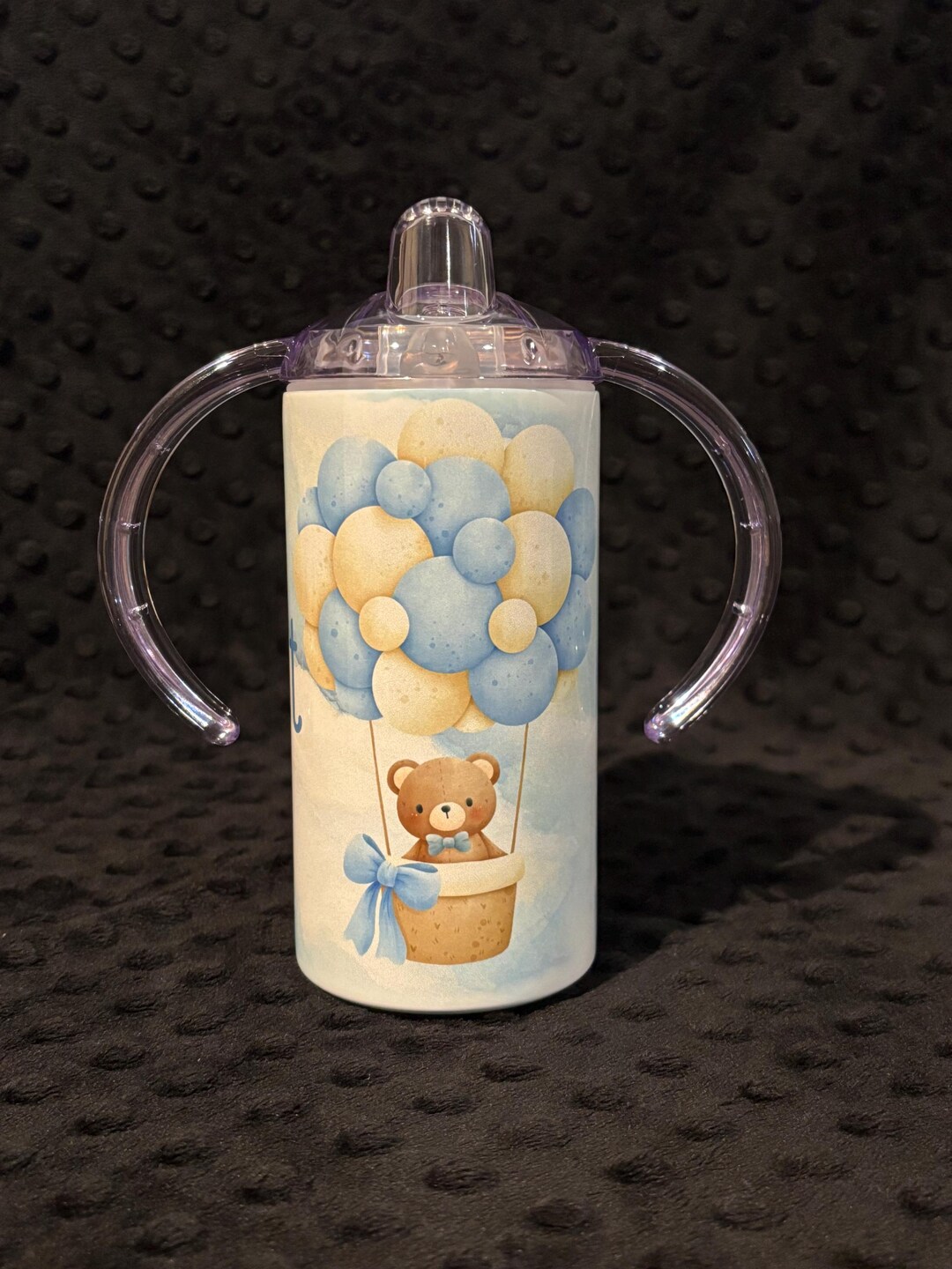 Personalized Teddy Bear Sippy Cup, Sublimated - Etsy