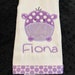 HIPPO BURP Cloth/zoo Baby/purple Hippo Burp Cloth/hippo Burp Cloth ...