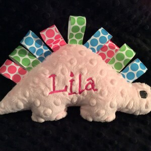 DINOSAUR Toy/pink Dinosaur/pink Dinosaur Toy/loopy Dinosaur Toy ...