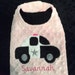 POLICE Bib/pink Police Burp and Bib Set/police Car/police Car - Etsy