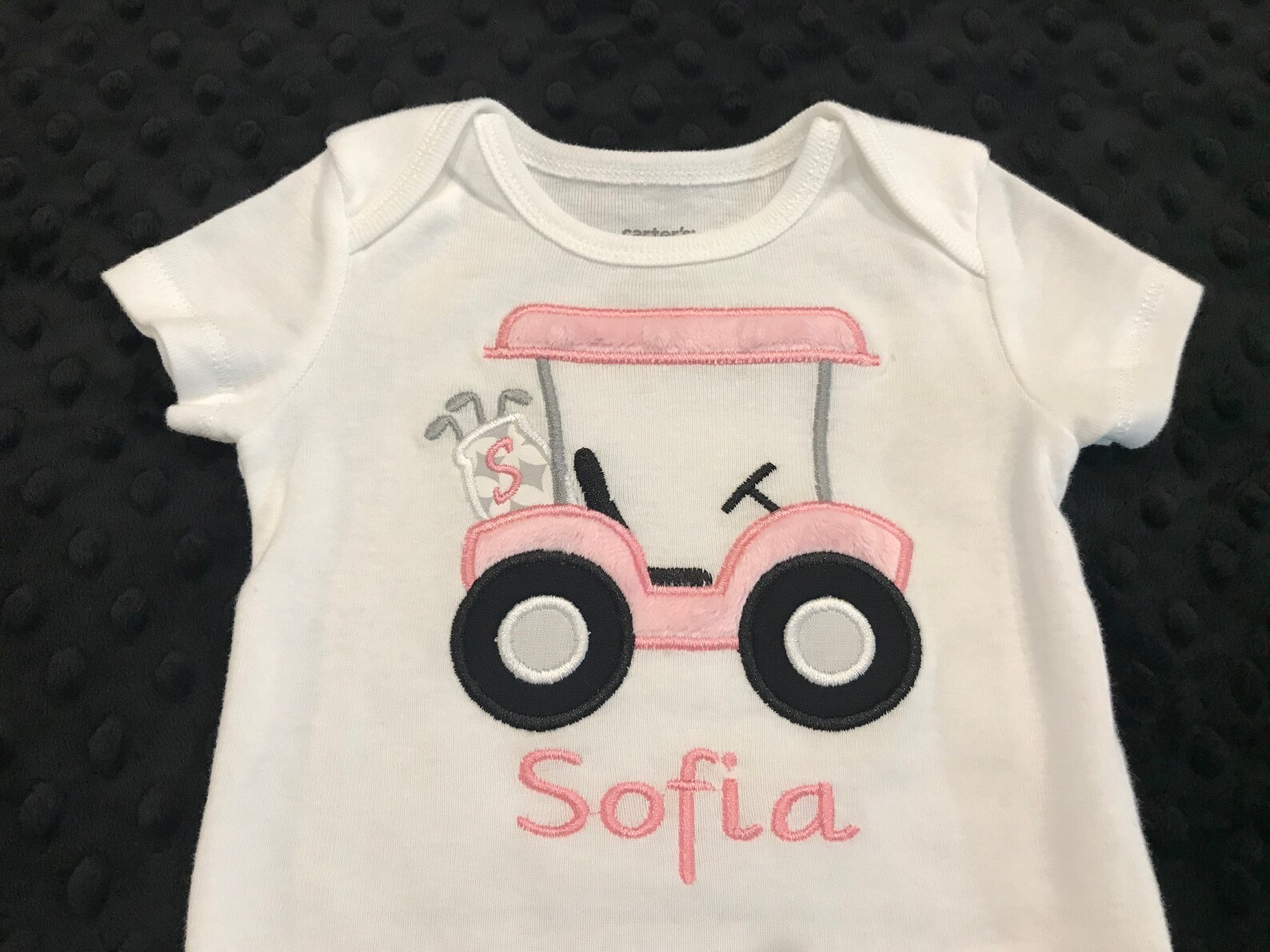 GOLF CART Bodysuit/golfing Outfit/girls Golf Outfit/newborn Golf Outfit ...