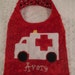 AMBULANCE BIB/EMT Bib/red Ambulance Bib/ambulance/emergency Bib/red ...