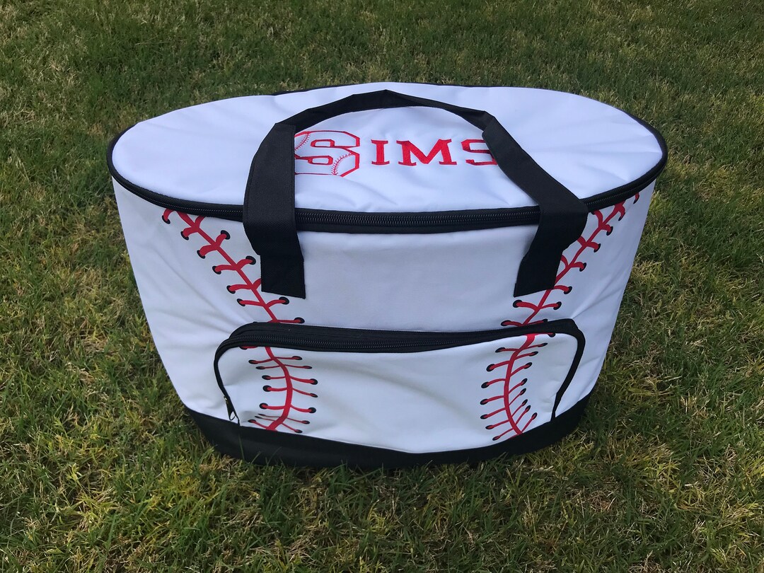 BASEBALL Cooler/baseball Cooler Bag/cooler/baseball Utility Bag/beach ...