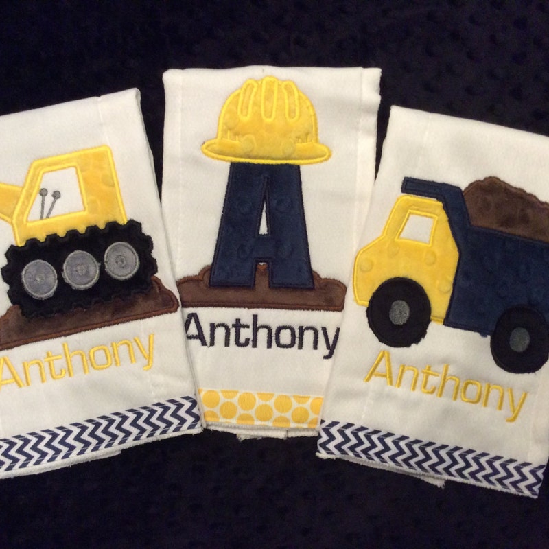 Backhoe Applique - Etsy