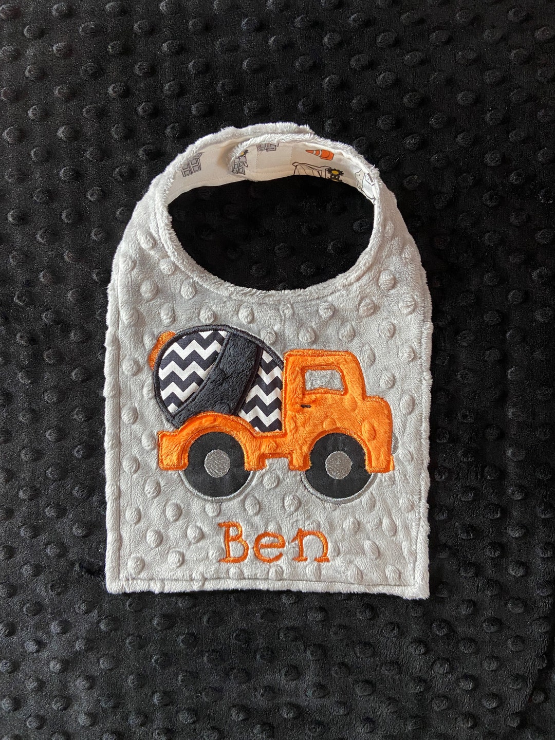 CEMENT TRUCK Bib/construction Worker Bib /cement Truck/construction ...