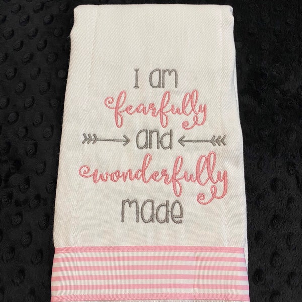 Verse Burp Cloth - Etsy