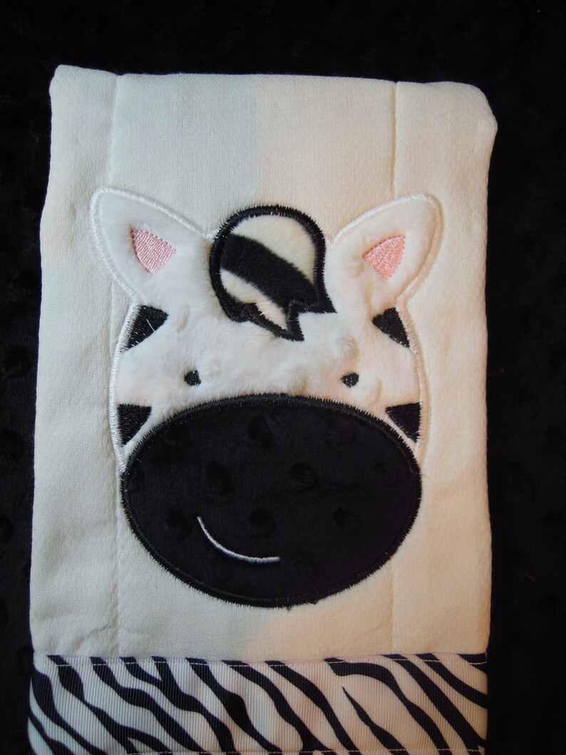 Zebra Burp Cloth/zebra/zoo/zoo Animals/zoo Baby Shower/zoo Nursery - Etsy