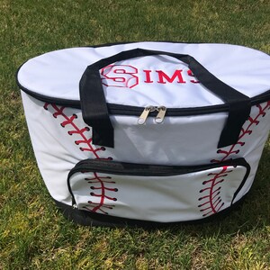 BASEBALL Cooler/baseball Cooler Bag/cooler/baseball Utility Bag/beach ...
