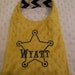 SHERIFF Bib/western Bib and Burp Cloth Set/western Bib/sheriff Bib Set ...