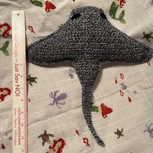 Spotted Eagle Ray Plushie Crochet - Etsy