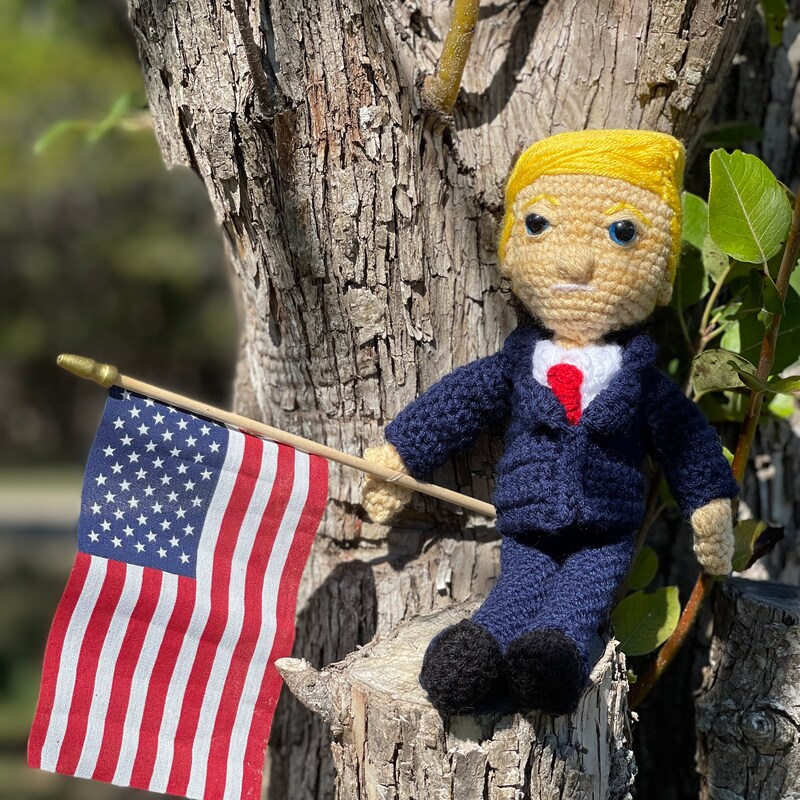 Crochet Donald Trump - Etsy