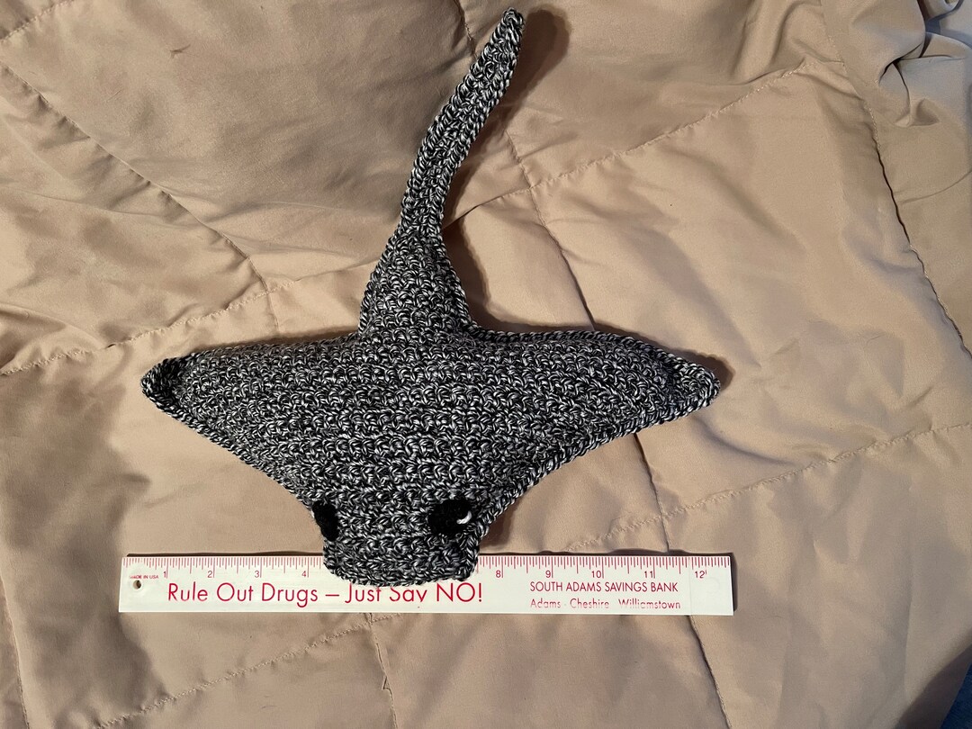Spotted Eagle Ray Plushie Crochet - Etsy