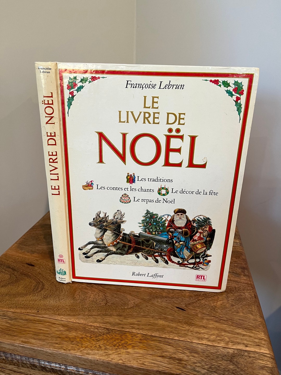 Le Livre De Noel Vintage Christmas Book French Christmas - Etsy