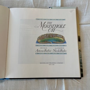 The Mousehole Cat by Antonia Barber and Nicola Bayley 1990 First ...