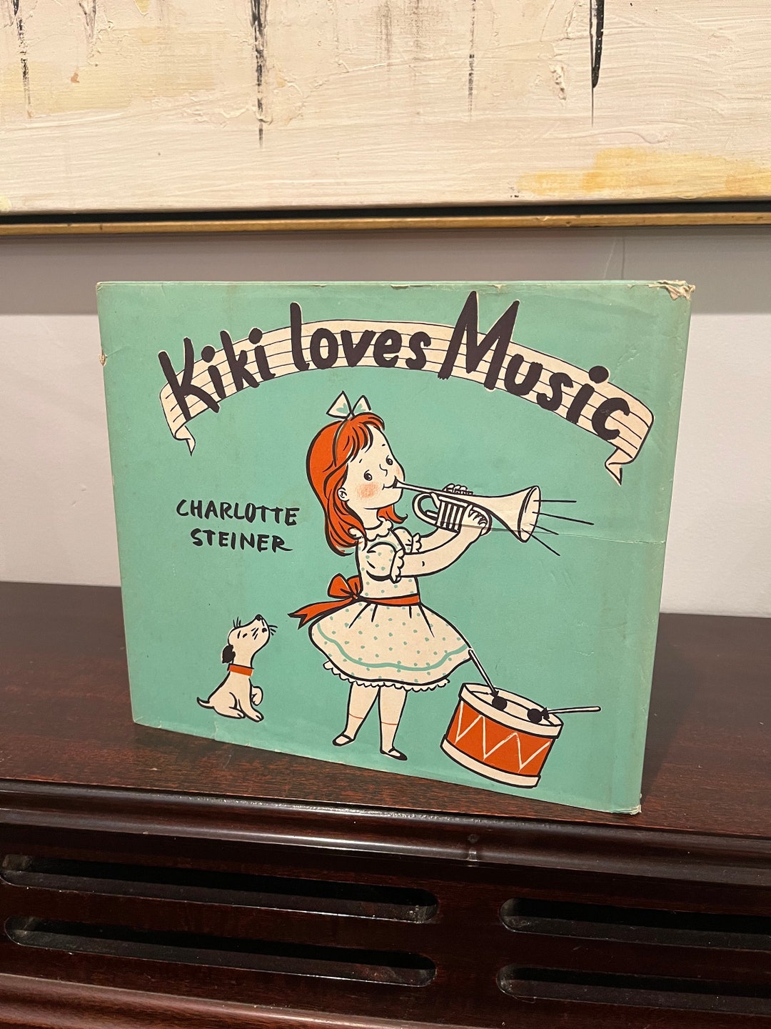 Kiki Loves Music by Charlotte Steiner 1954 First Edition, Vintage Book ...