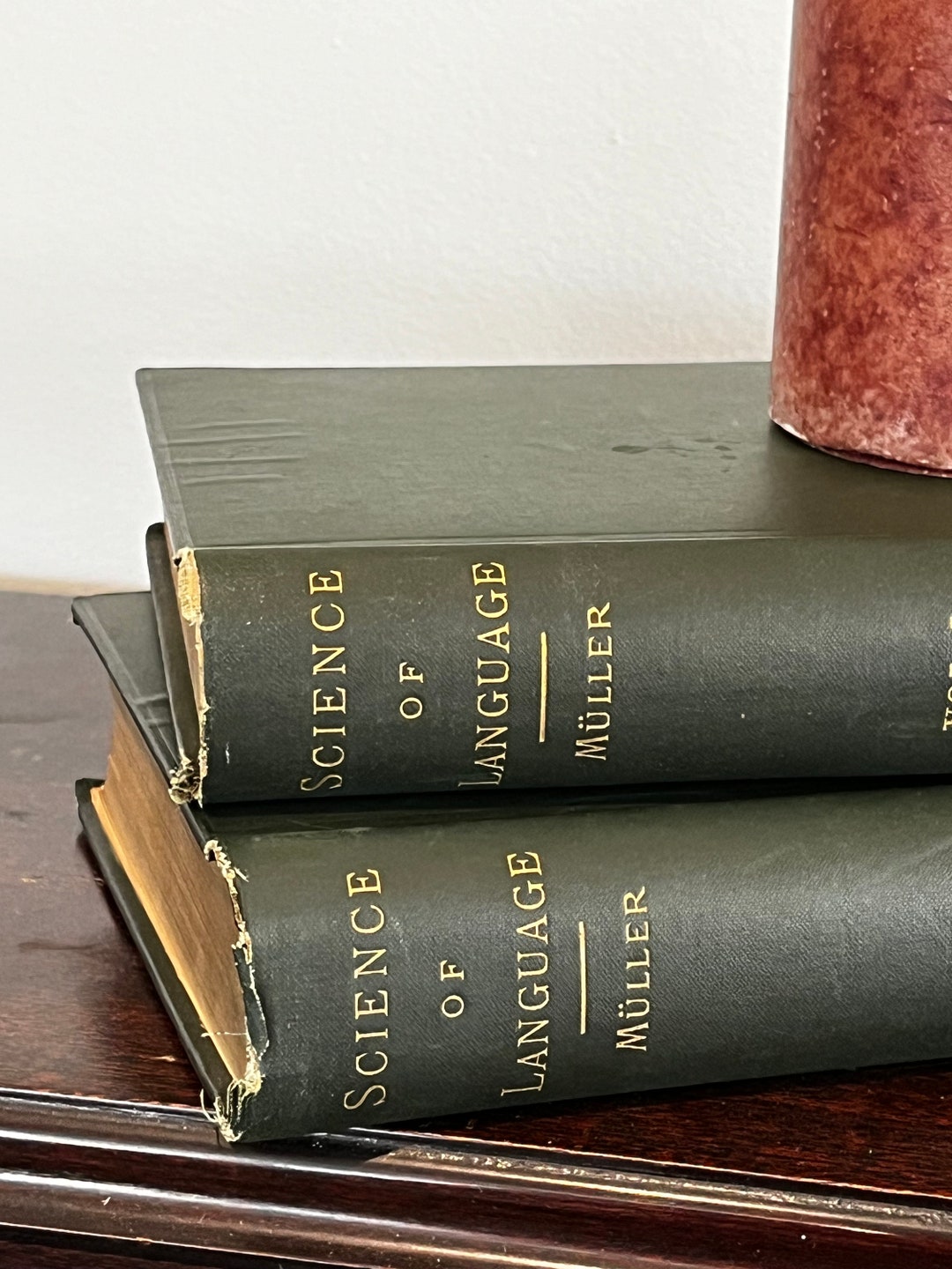 The Science of Language by F. Max Muller 1891 2 Vols. Antique Books - Etsy