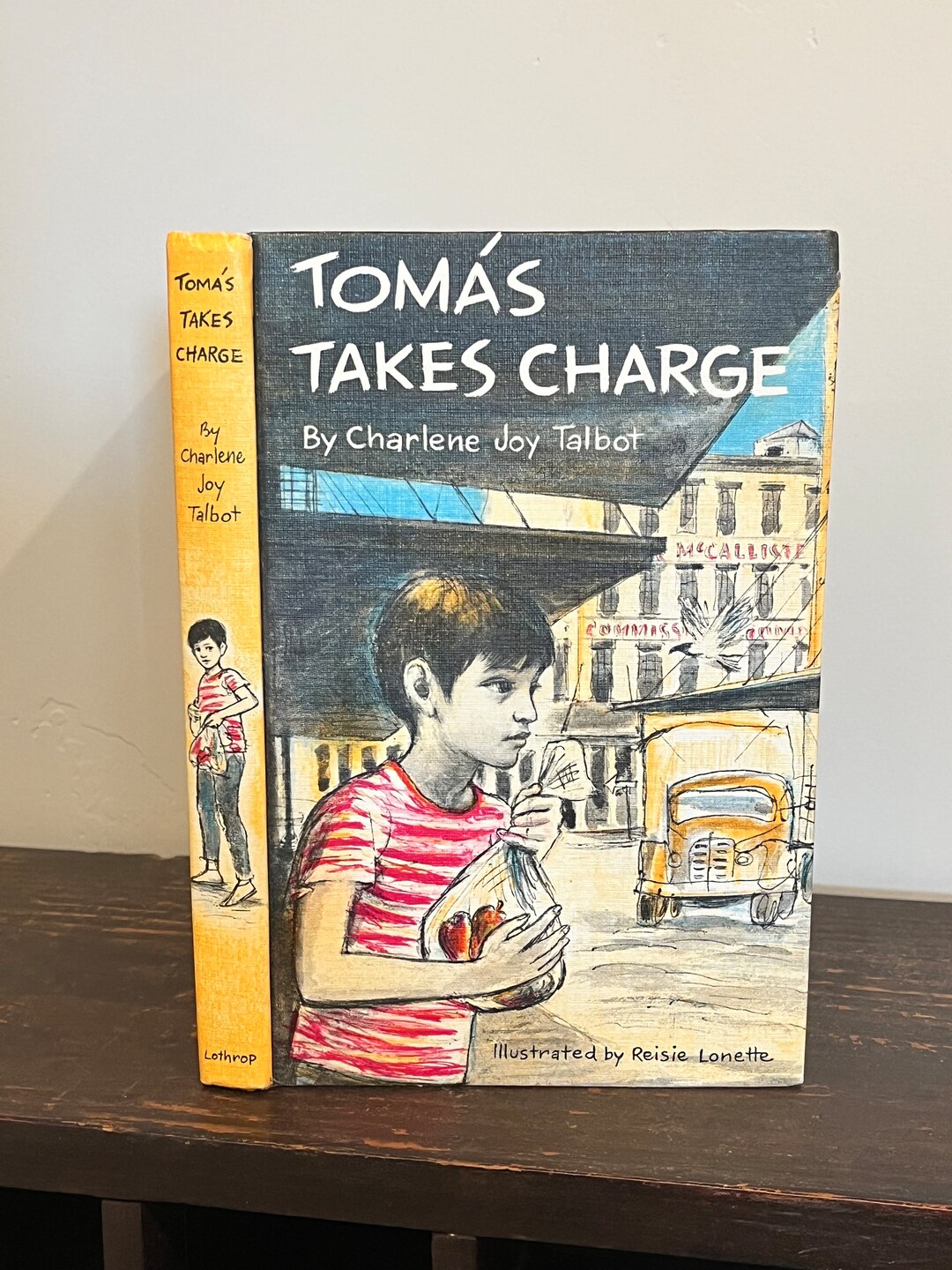 Tomas Takes Charge by Charlene Joy Talbot 1966, Vintage Children's Book ...