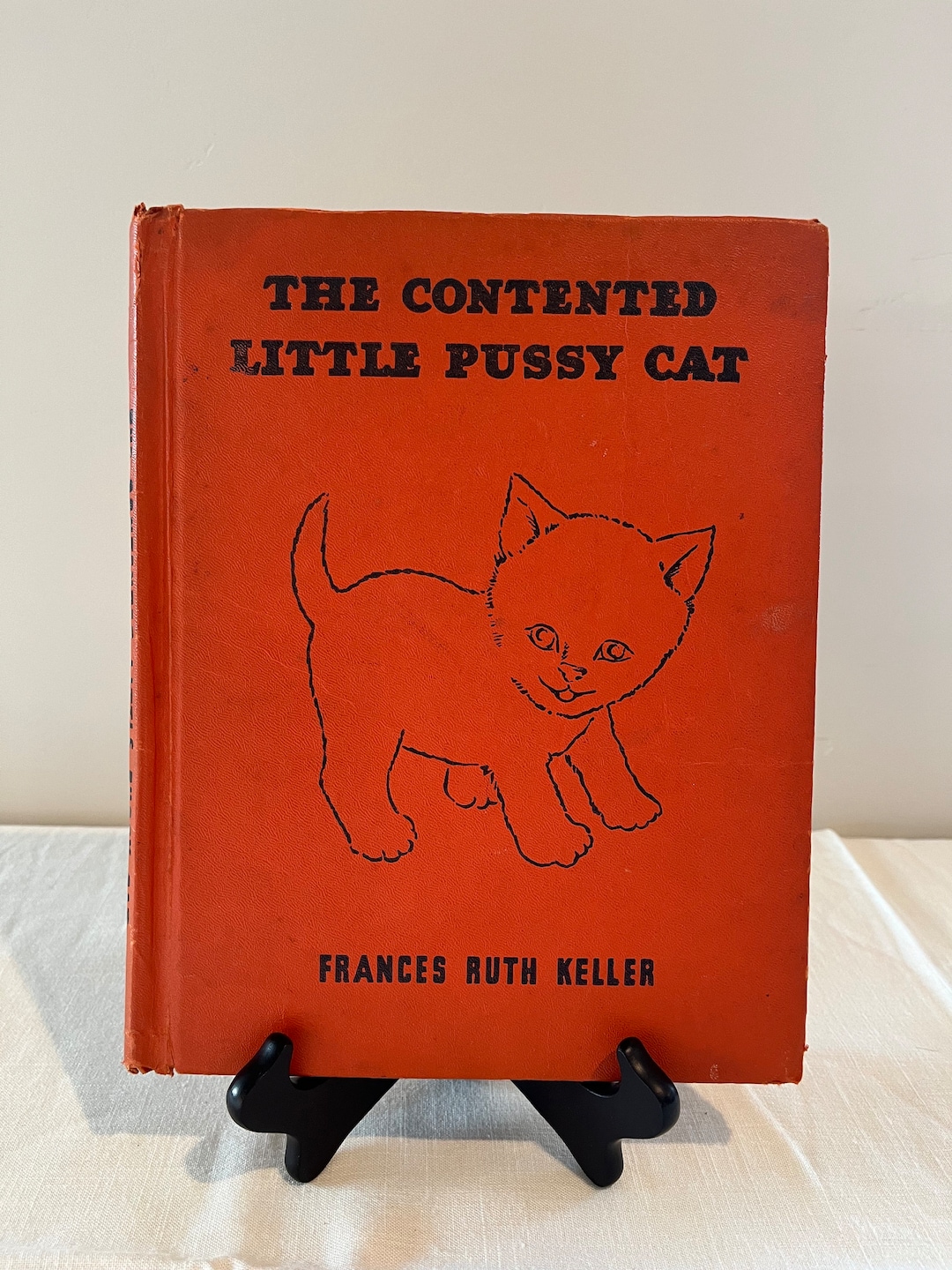 The Contented Little Pussy Cat by Frances Ruth Keller 1949 Vintage ...