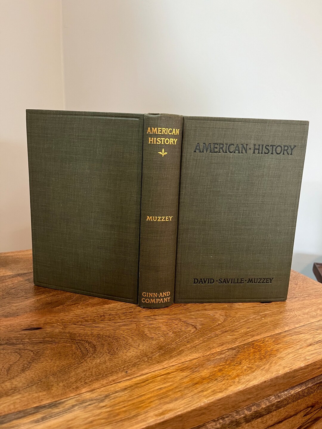 American History by David Saville Muzzey 1911 A Very Fine Edition ...