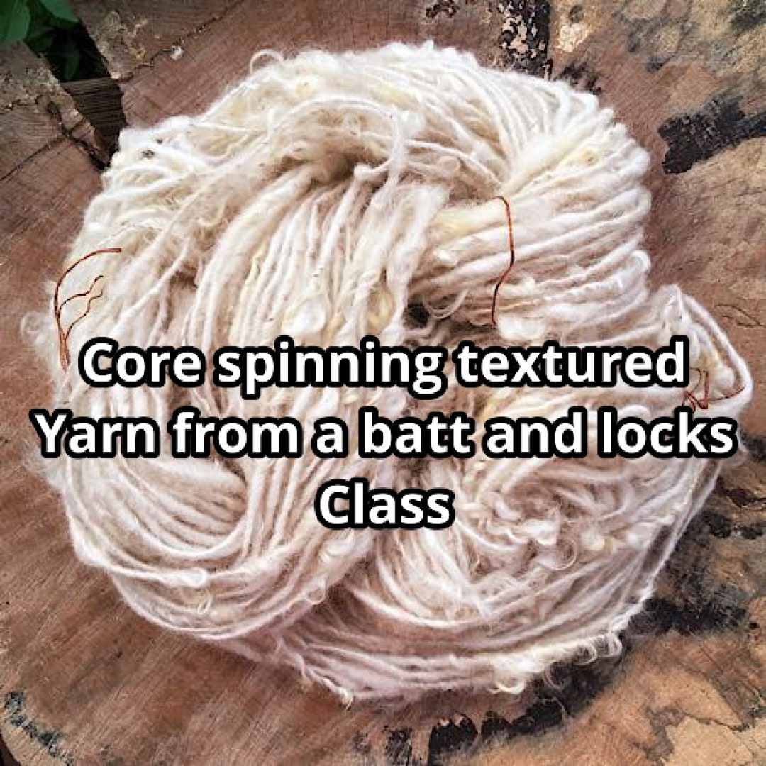 Core Spinning Tutorial- Batt With Locks- Hand Spinning Class- Mynoush ...