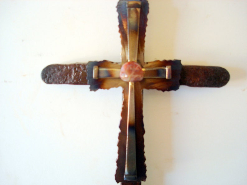 Rail Spikes Cross | Etsy