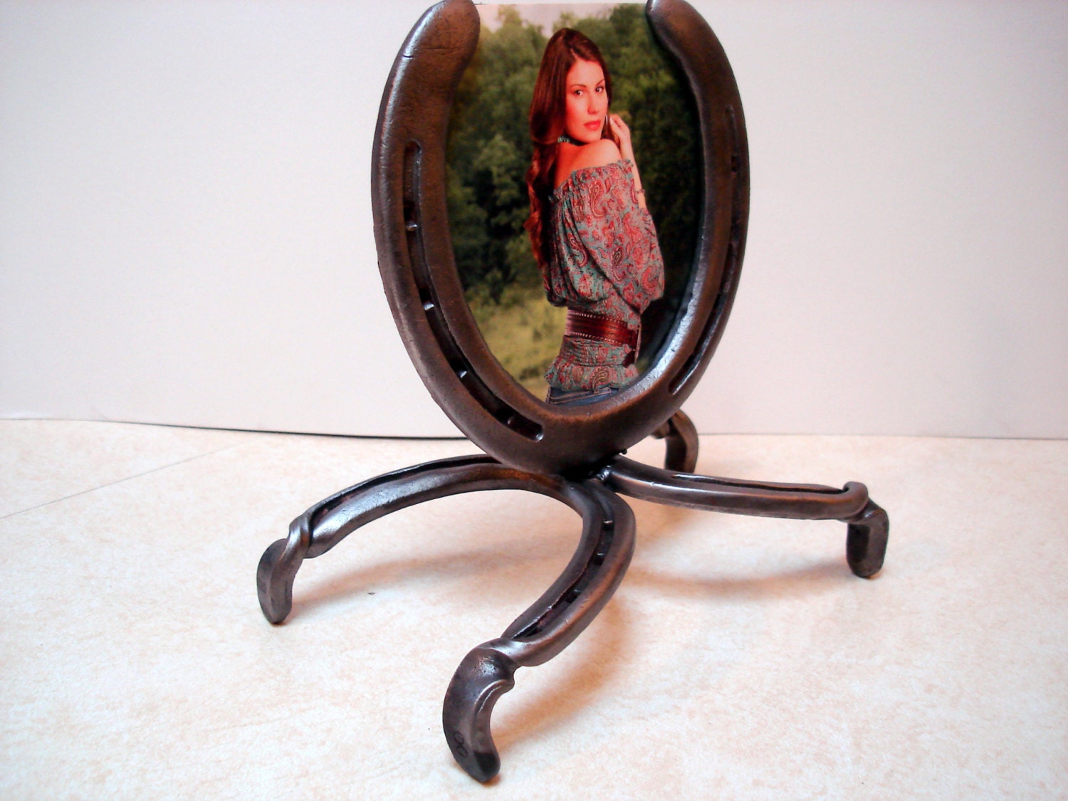 Horseshoe Picture Frame - Etsy