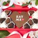 Eat Me Heart Chocolate Sexy Valentine Heart Chocolate Custom ...
