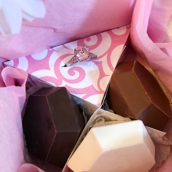 Chocolate Diamond Ring - Etsy