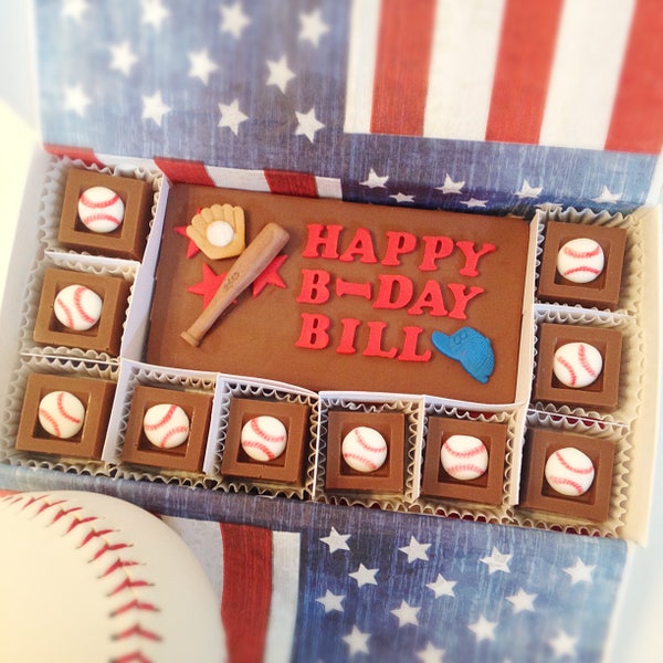 Baseball Chocolate - Etsy